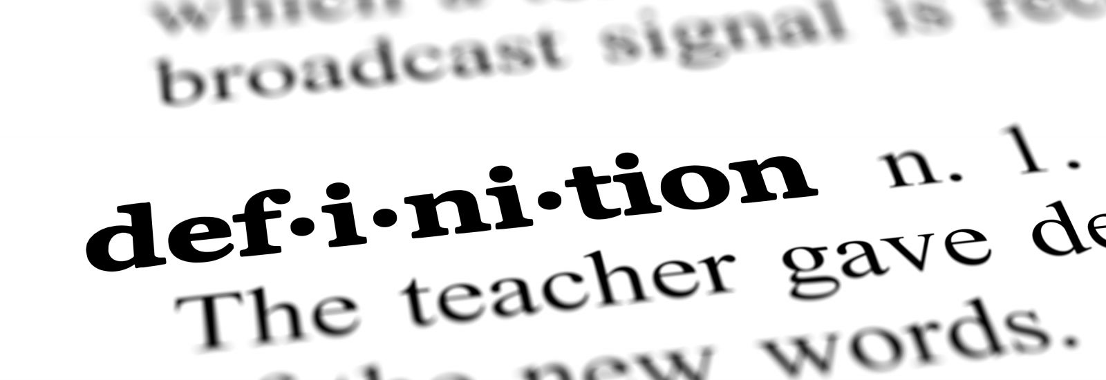 Terms, Meanings and Definitions - Garage Sanctum